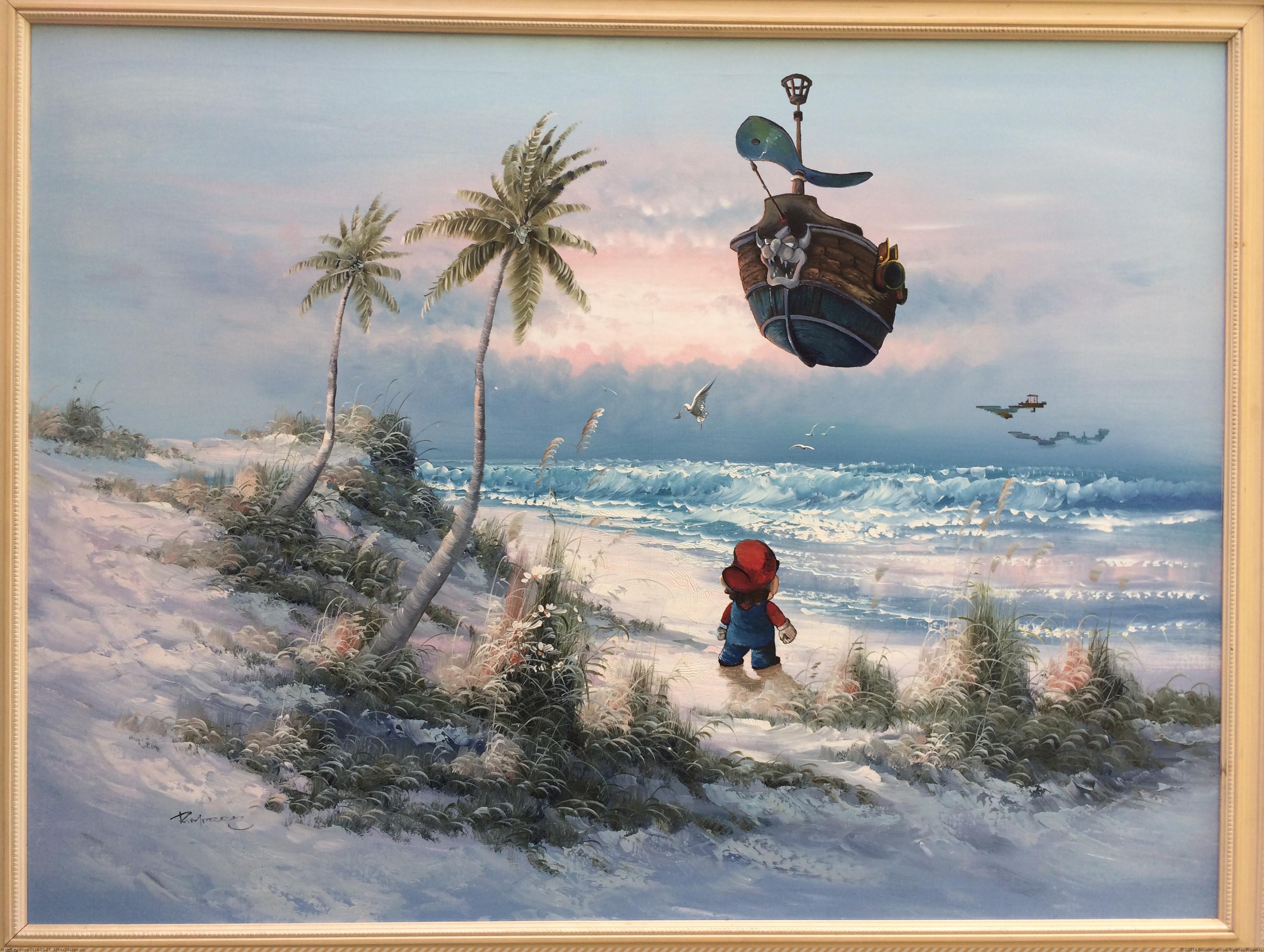 Pic. #Gaming #Vacation #Mario, 829490B – [Gaming] No vacation for Mario